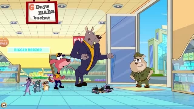 rat a tat doggy Don major saab officer soldier army dog Ballu Rox ...