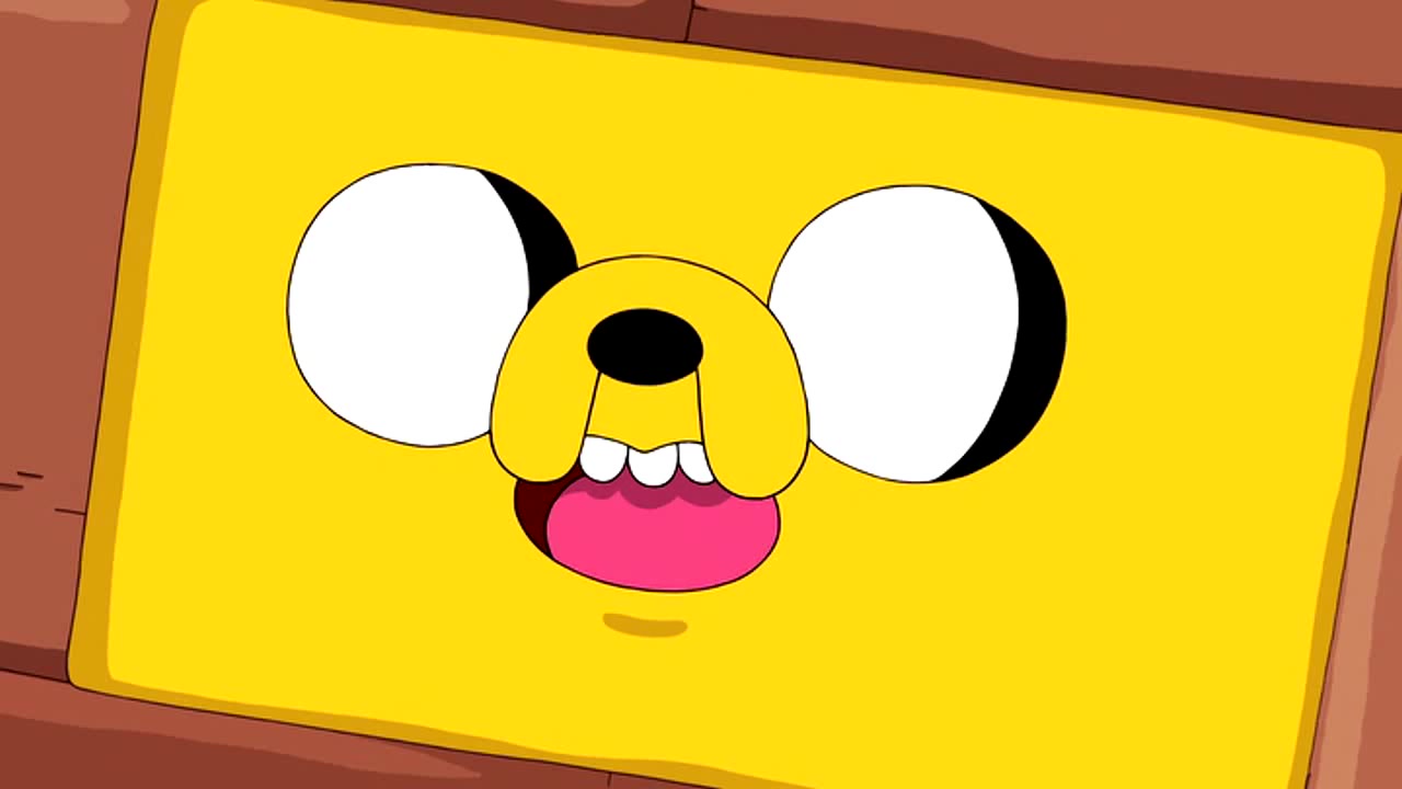 adventure time, jake, laugh - Coub