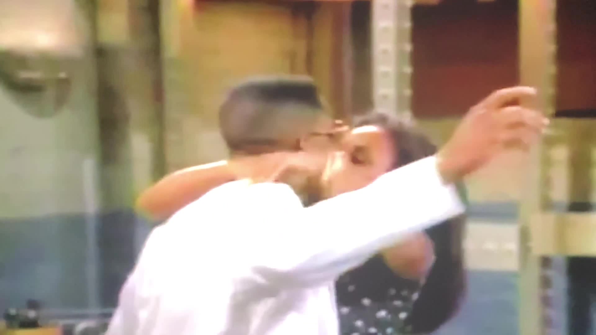 Steve and Myra Funniest Kissing - Coub