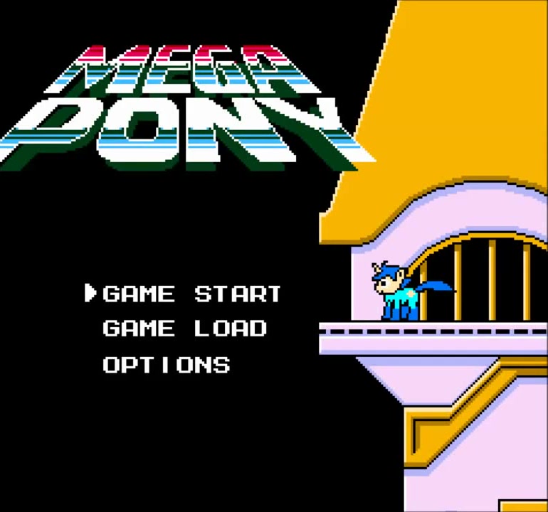 Mega Pony Soundtrack - Title - Coub