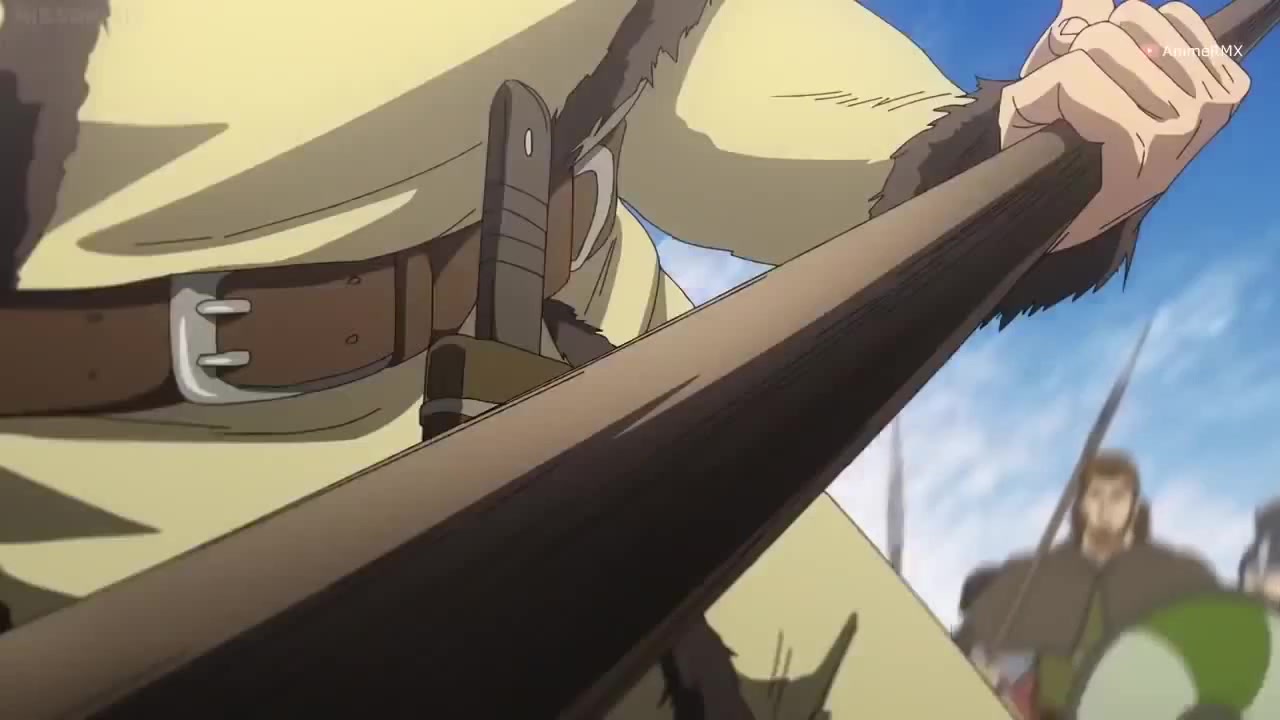 Thorkell Spear Throw - Vinland Saga - Coub