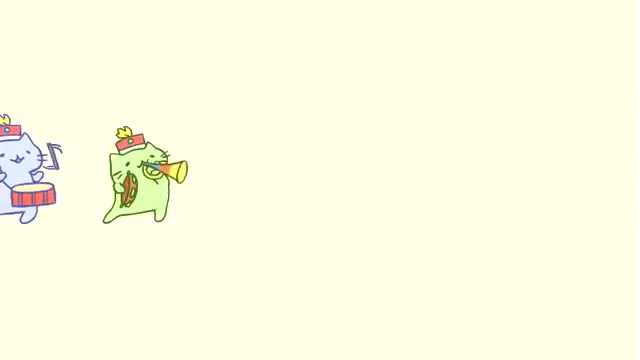 みっちりねこマーチ - MitchiriNeko March - Cute cat characters in a marching band ...