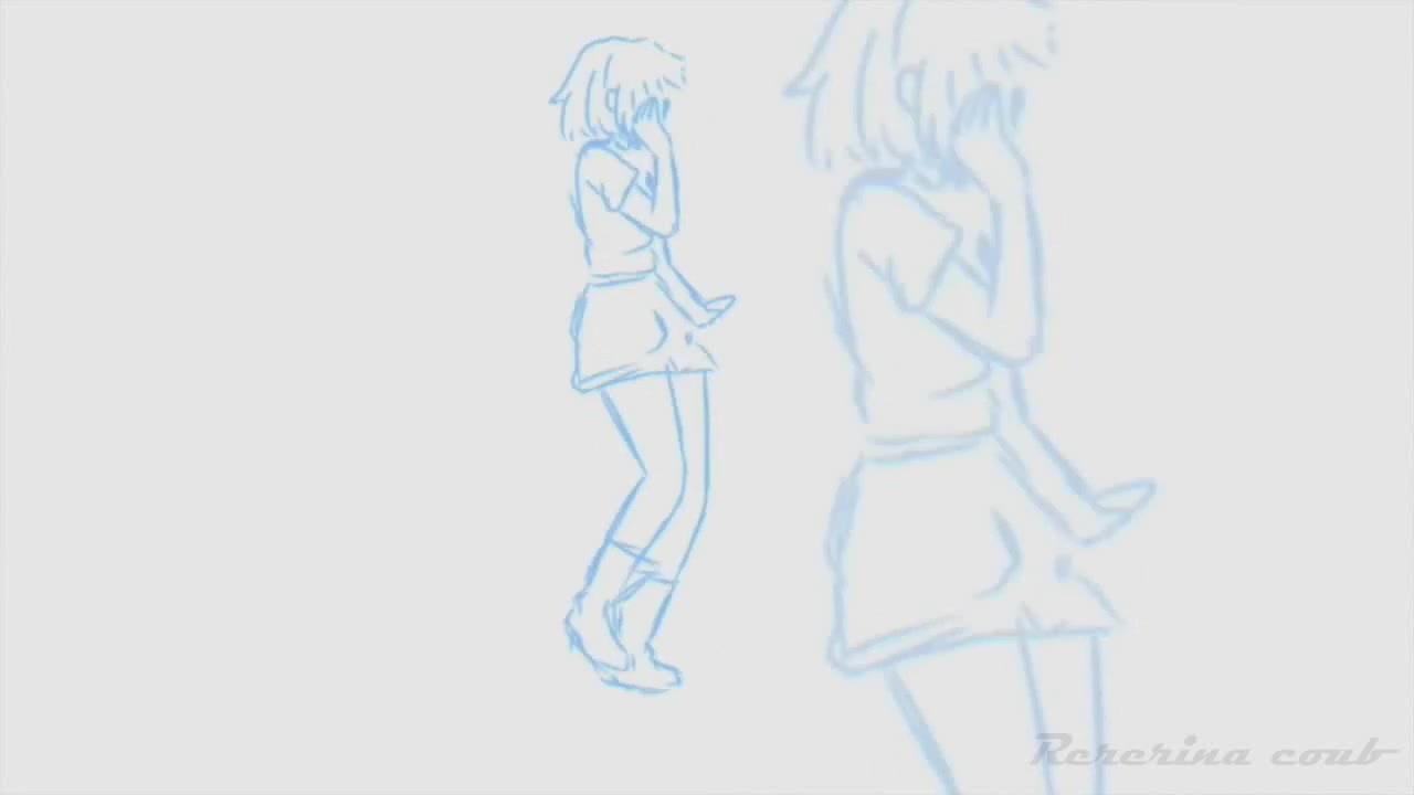 Undertale // Frisk // Chara // dance - Coub