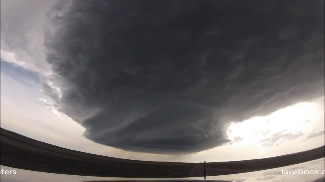 Storm (5/18/14 Wright to Newcastle, WY Supercell Time-Lapse) - Coub