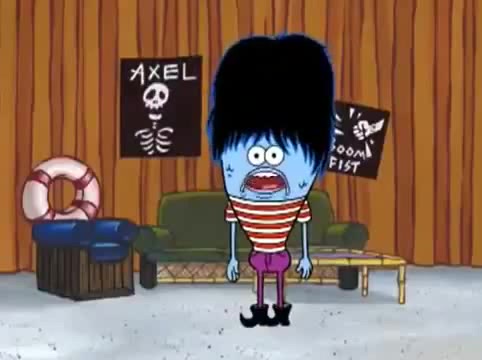 SpongeBob SquarePants - Zeus the Guitar Lord - Coub