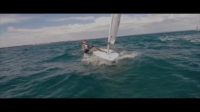 extreme laser sailing 30+ knots - Coub