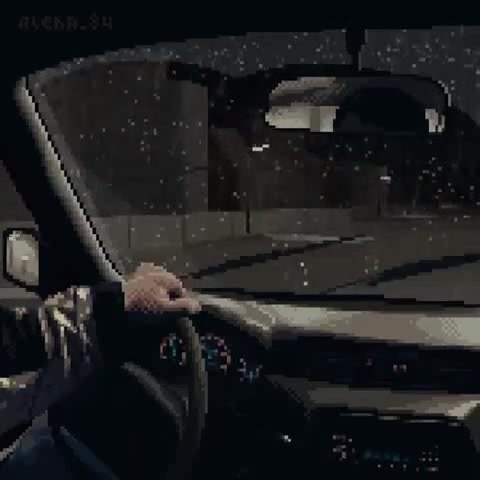 Night Driving - Coub