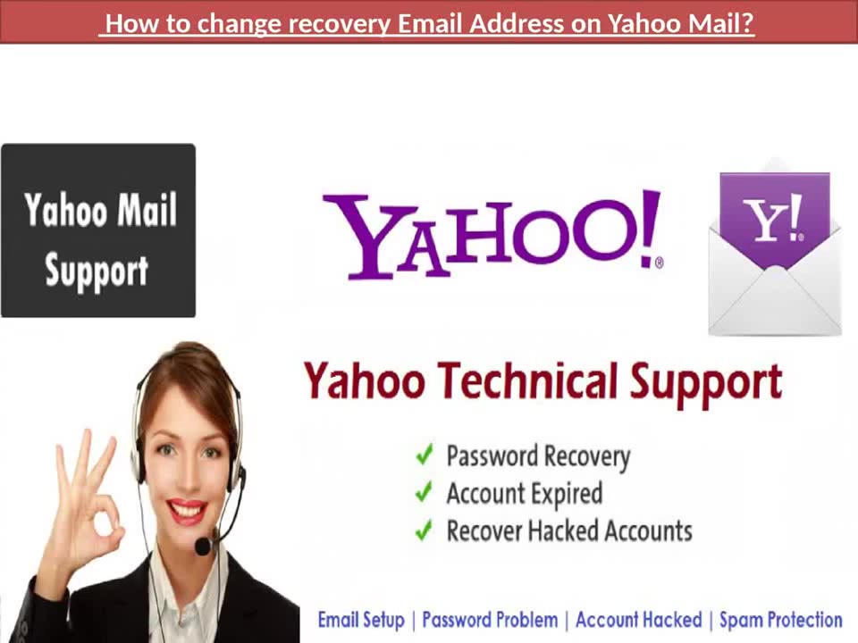 How to change recovery Email Address on Yahoo Mail - Coub