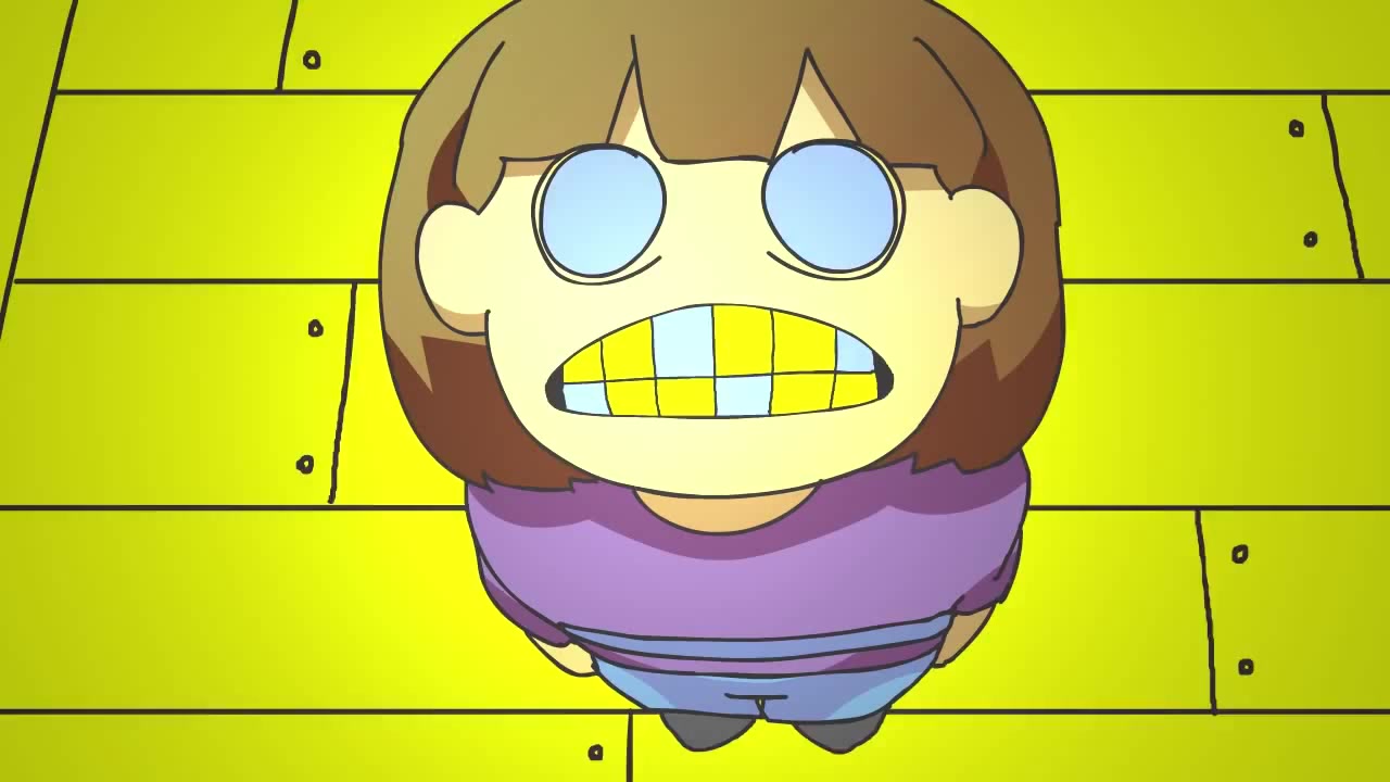 Undertale Animation - High on Tem Flakes [Music Video] Temmie - Coub
