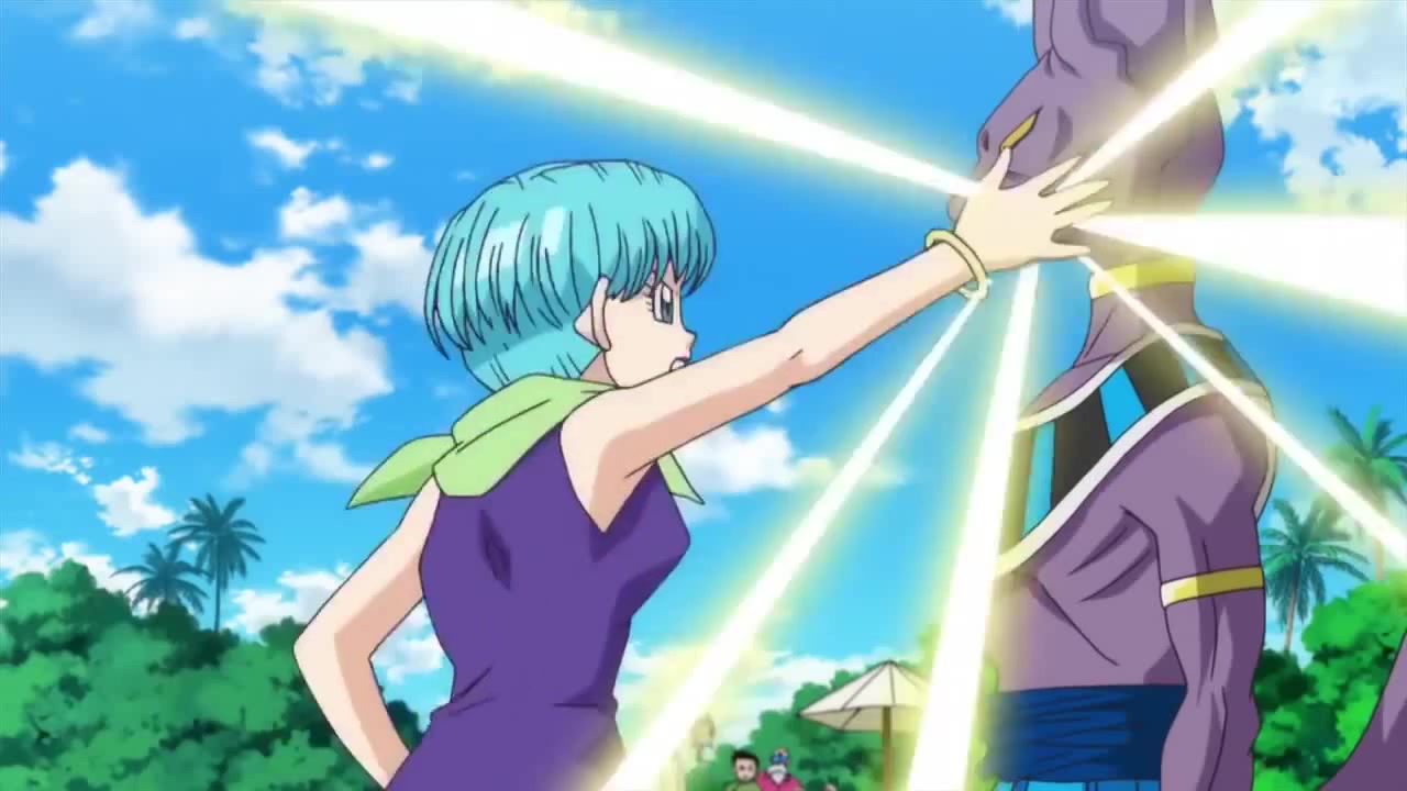 (DBZ Parody) God of Destruction Beerus Slaps the Soul out of Bulma - Coub