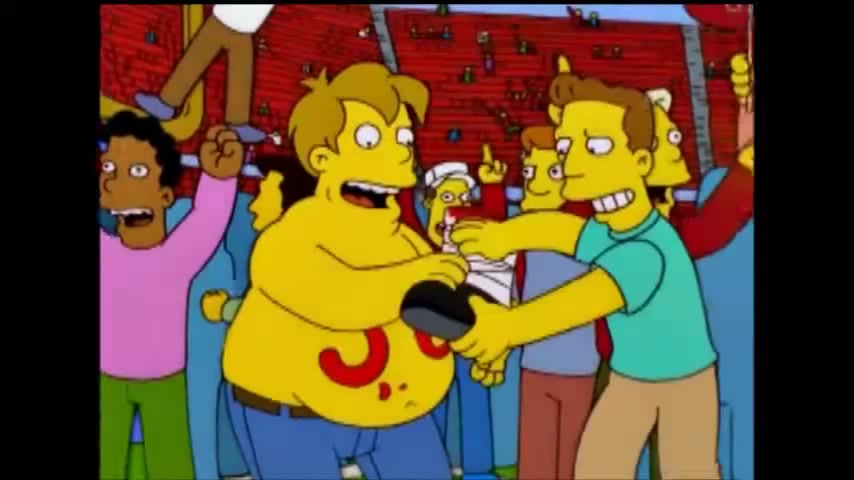 simpsons leg - Coub
