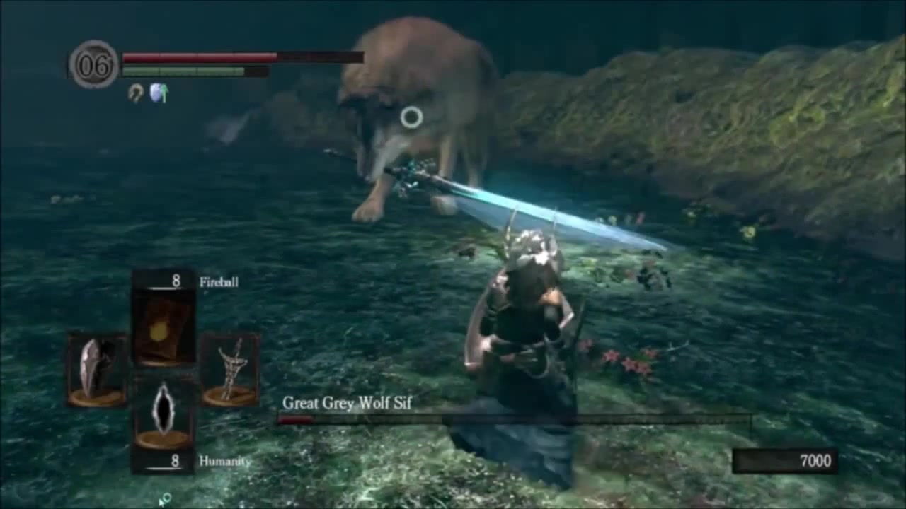 DS1 videogamedunkey Sif fight - Coub