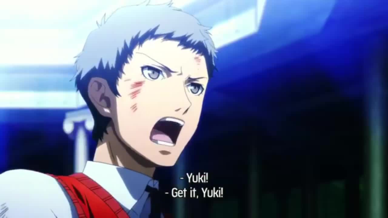 Persona 3 the Movie #1: Spring of Birth, Reverse Empress & Emperor Battle - ペルソナ3ムービー＃1：誕生の春 - Coub