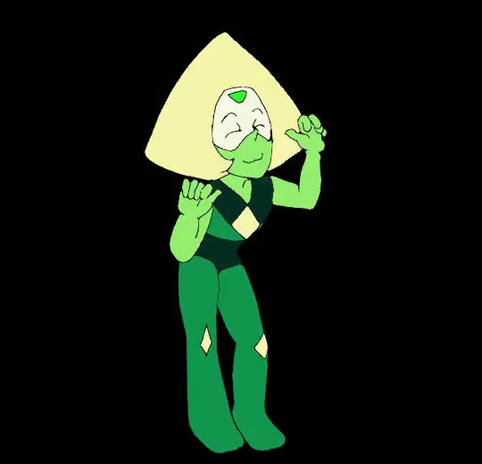 Happy Dancing Peridot (update) - Steven Universe - Coub