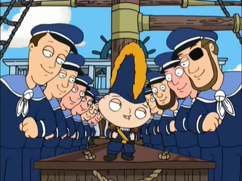 I'm The Greatest Captain Of The Queen's Navy (Stewie Griffin) - Coub
