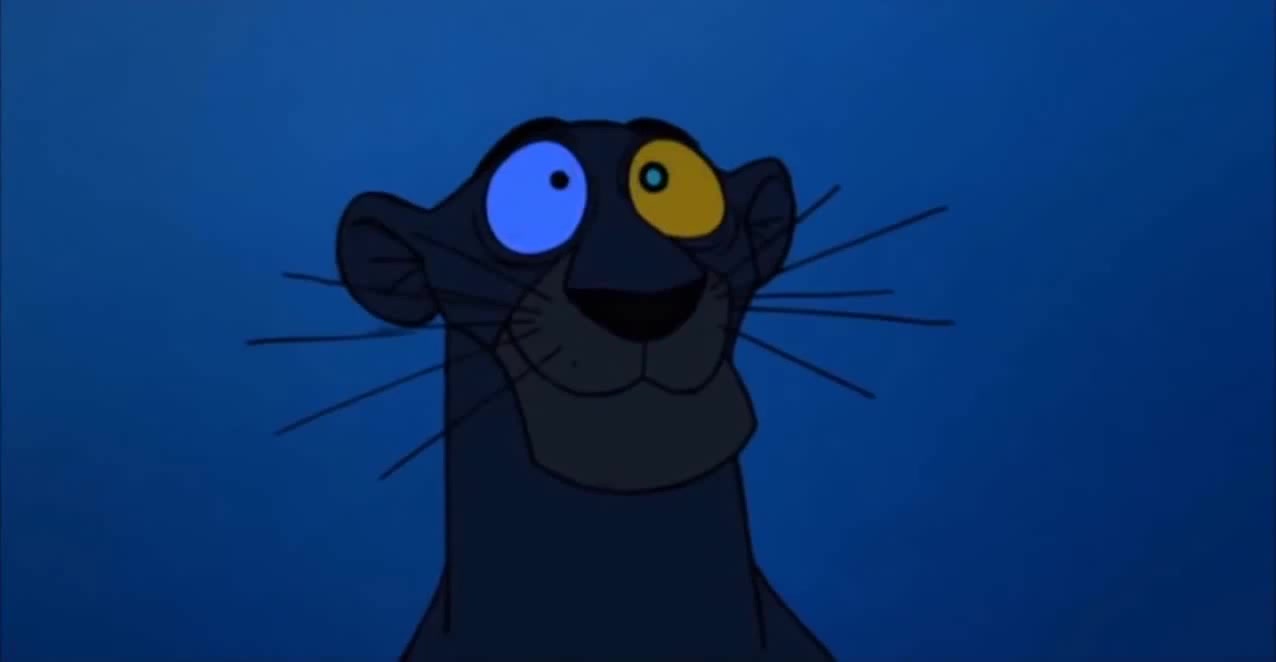 Jungle Grime (Mowgli saves Bagheera) - Coub