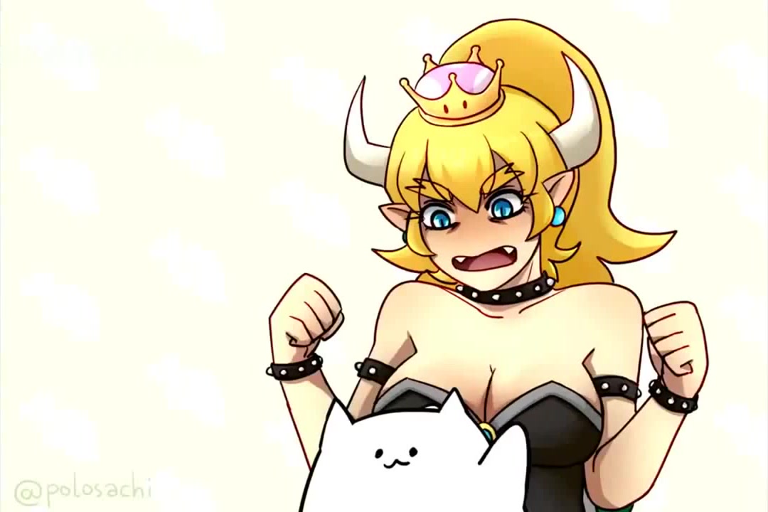 Bongo Cat, Bowsette - Coub