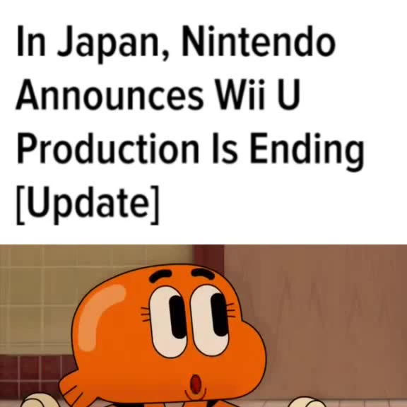 RIP Wii U 2011-2017 - Coub