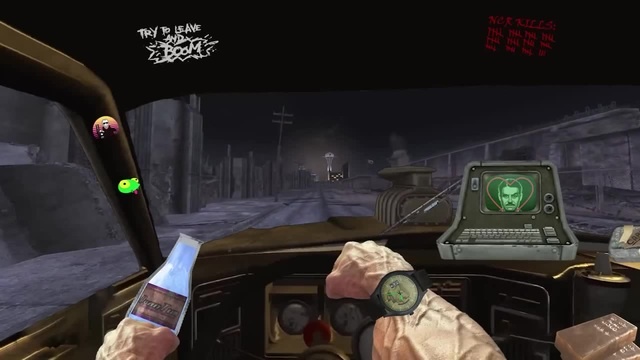Fallout POV you run over a protectron in your highwayman - Coub