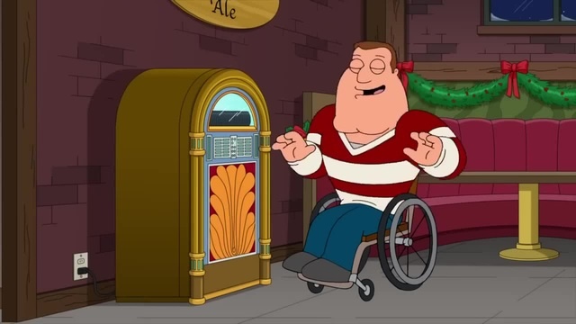 Joe Swanson listens to Life is a Highway on the jukebox - Coub