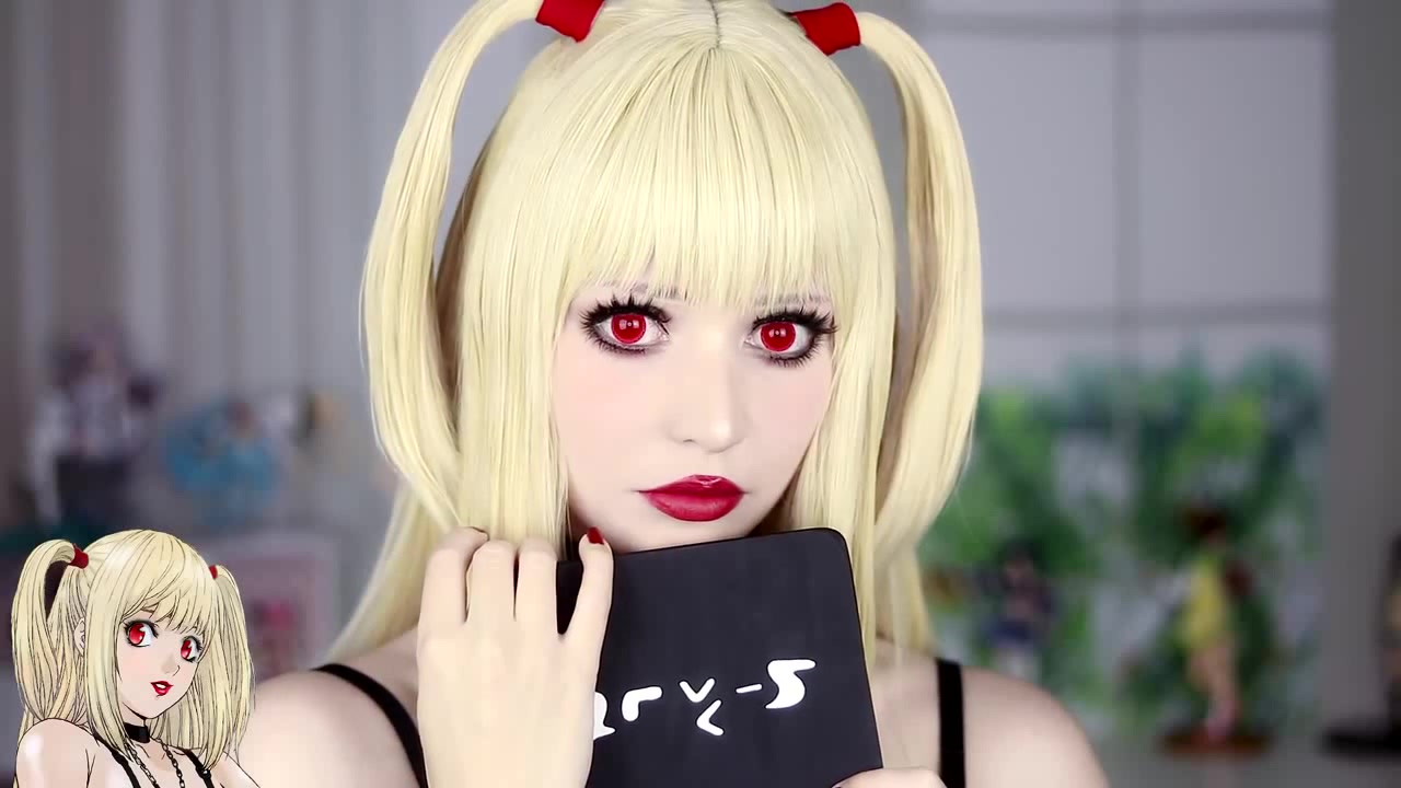 Misa Amane Cosplay Makeup Tutorial Death Note デスノート コスプレメイク ☆ - Coub