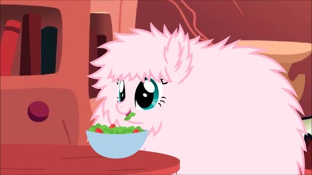Fluffy Salad Eating Pony - Coub
