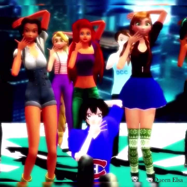 You know it's the weekend when... #mmd #Disney - Coub