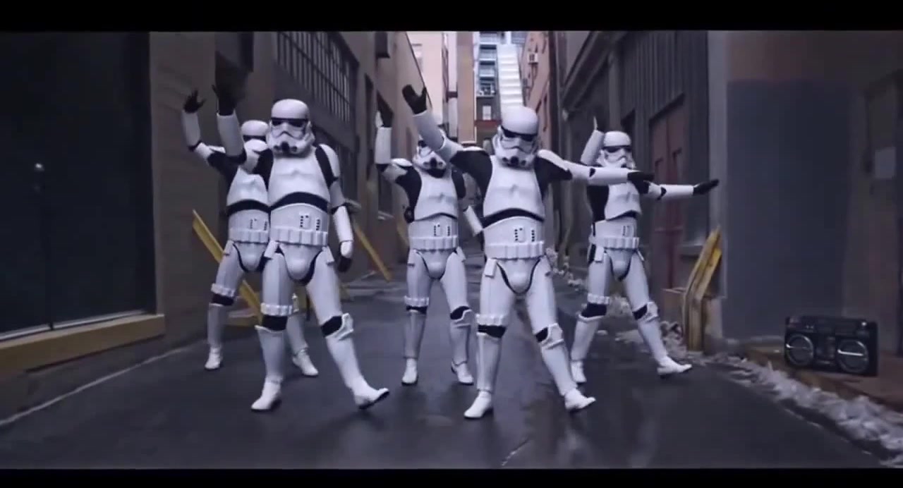 Stormtroopers Drop In The Force - Coub