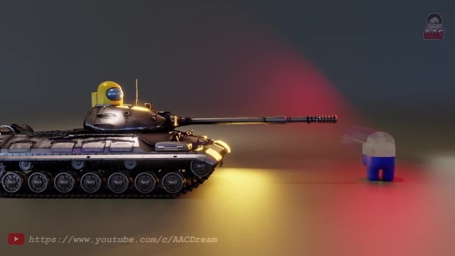 Among Us tank- 3D Animation - Coub