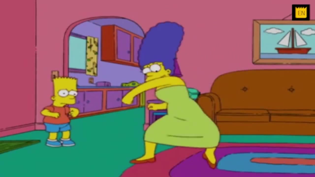 The Simpsons dance - Coub