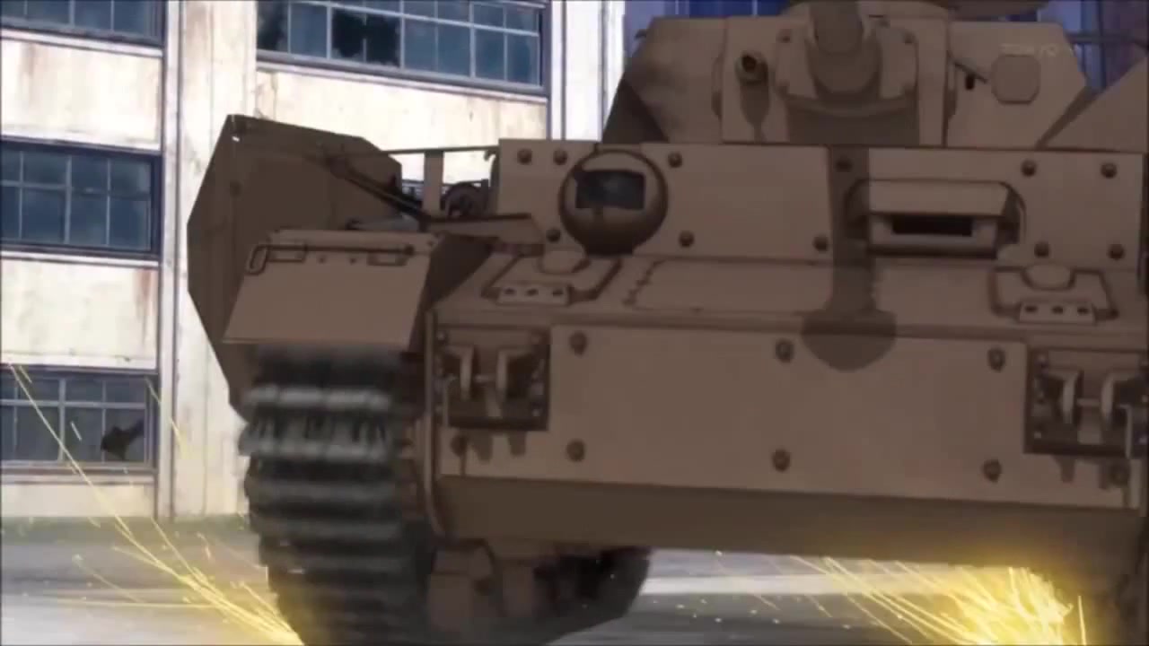Tank Drifting (Girls und Panzer) - Coub