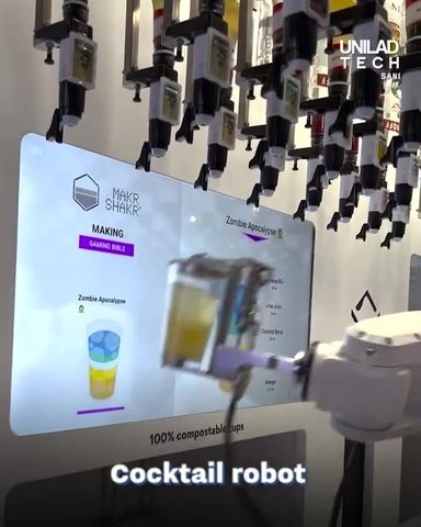 Optimal Optimus Robot for normal people (Cocktail Bartender Robot) - Coub