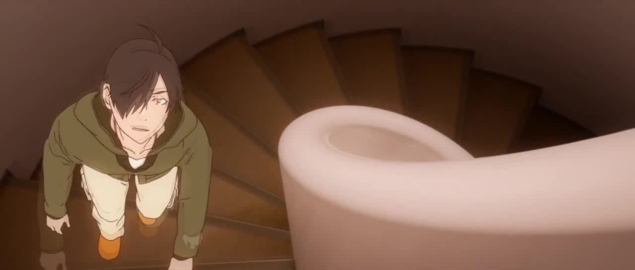 Kizumonogatari. Araragi and Stairs - Coub