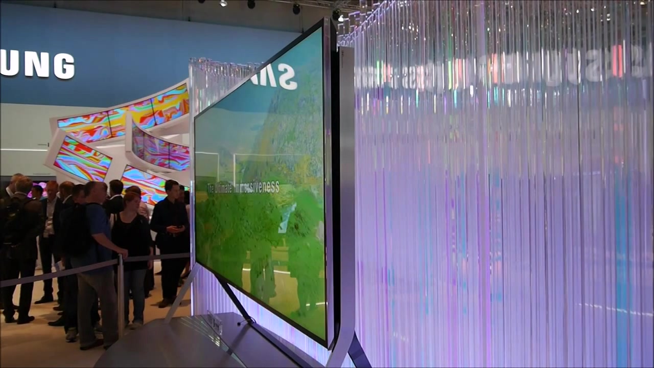 Samsung 105-inch curved ultra hd TV - Coub