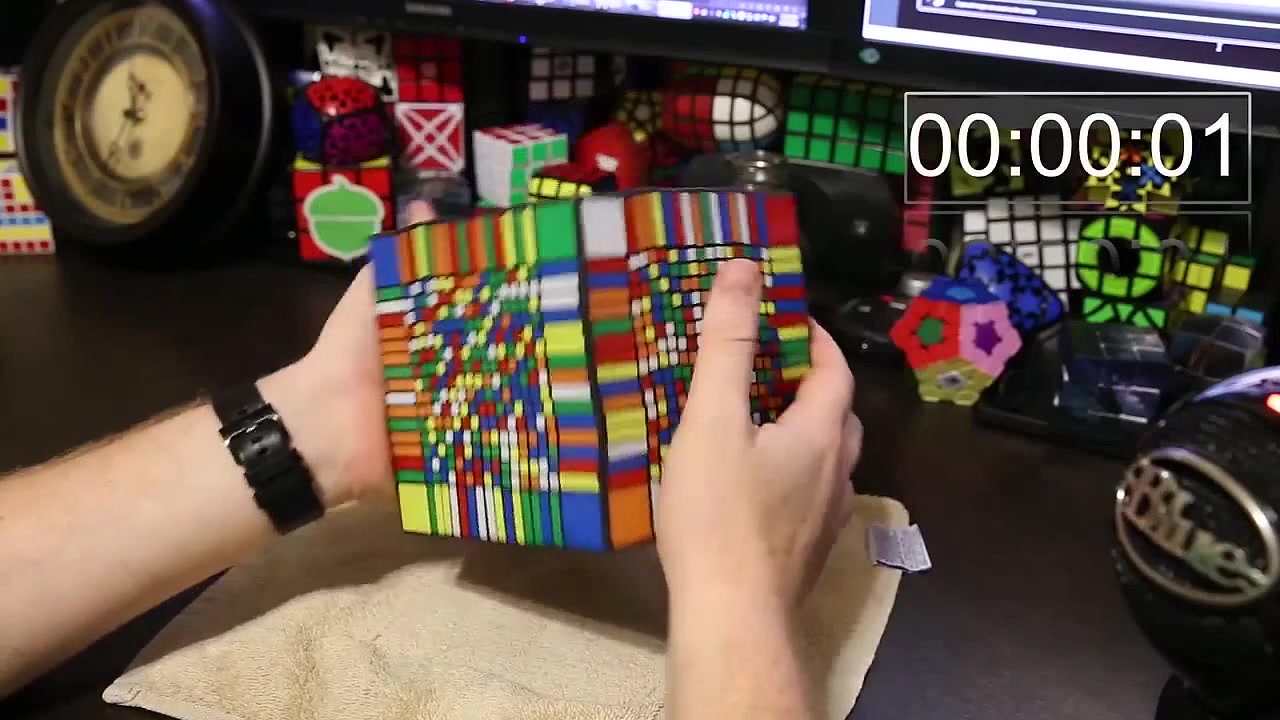 17x17x17 Solve - Time-lapse - Coub