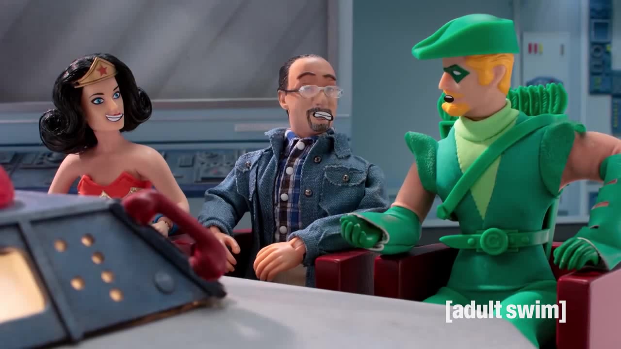 The Best Justice League Moments | Robot Chicken | Adult Swim - Coub