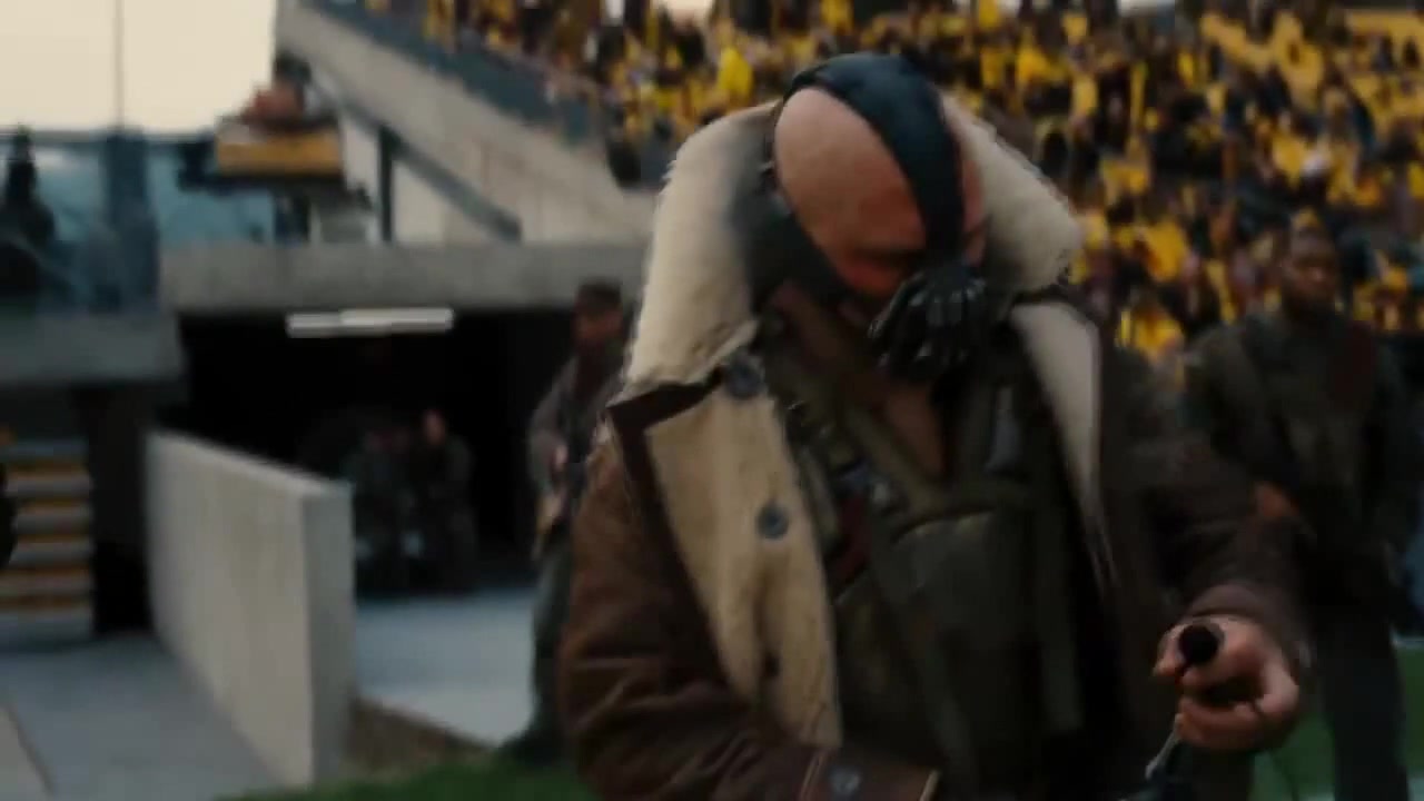 The Dark Knight Rises - Bane Stadium Speech (HD) IMAX - Coub