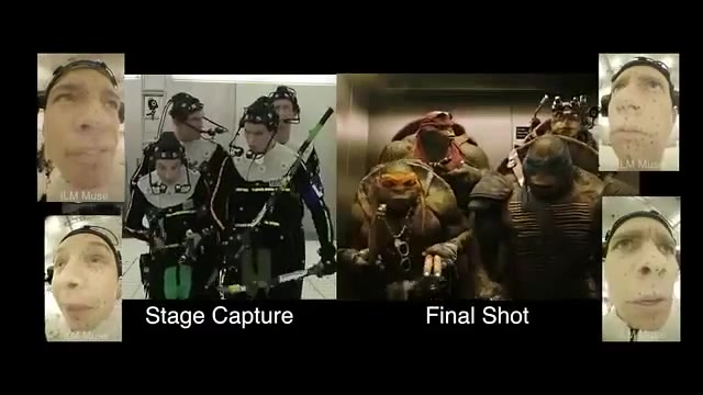 TMNT motion capture magic - Coub