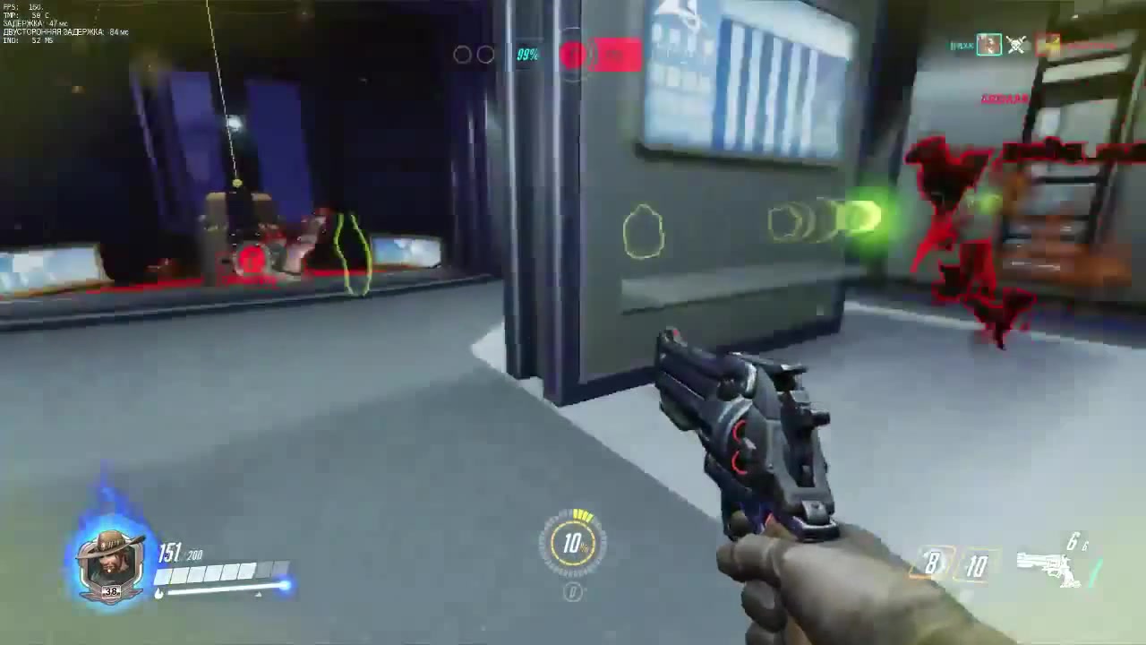 McCree Gameplay — Overwatch (Cooller) - Coub