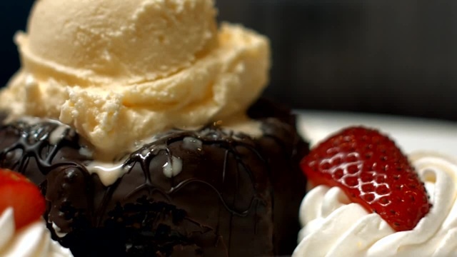 Aesthetics of cake and ice cream - Coub