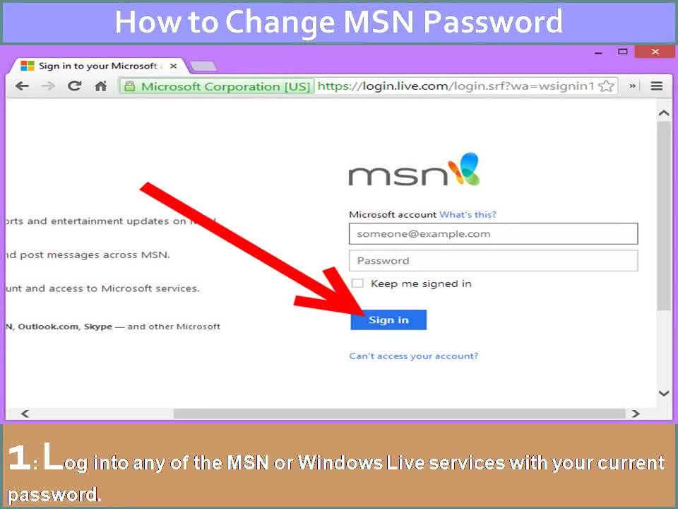How to Change MSN Password | MSN Toll Free Number - Coub