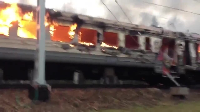Fire train - Coub