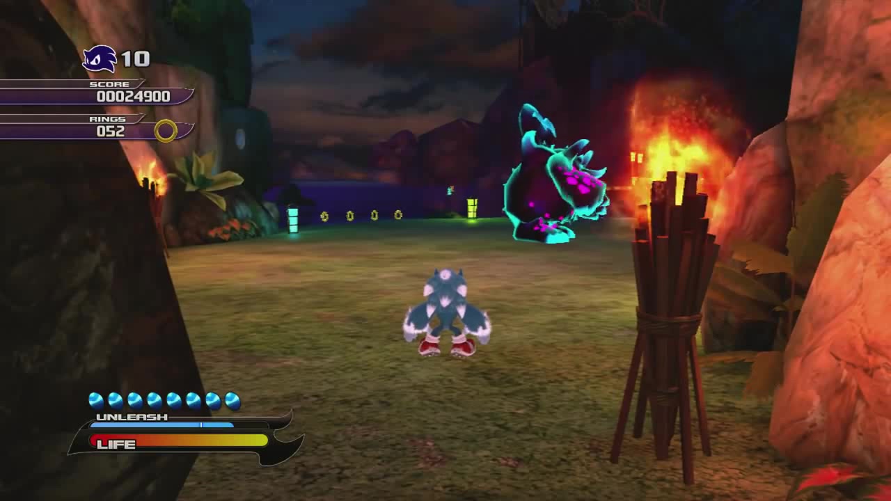 DARK GUARDIAN? SONIC'S GOT NOOSE FOR YOU | Sonic Unleashed Gameplay - Coub