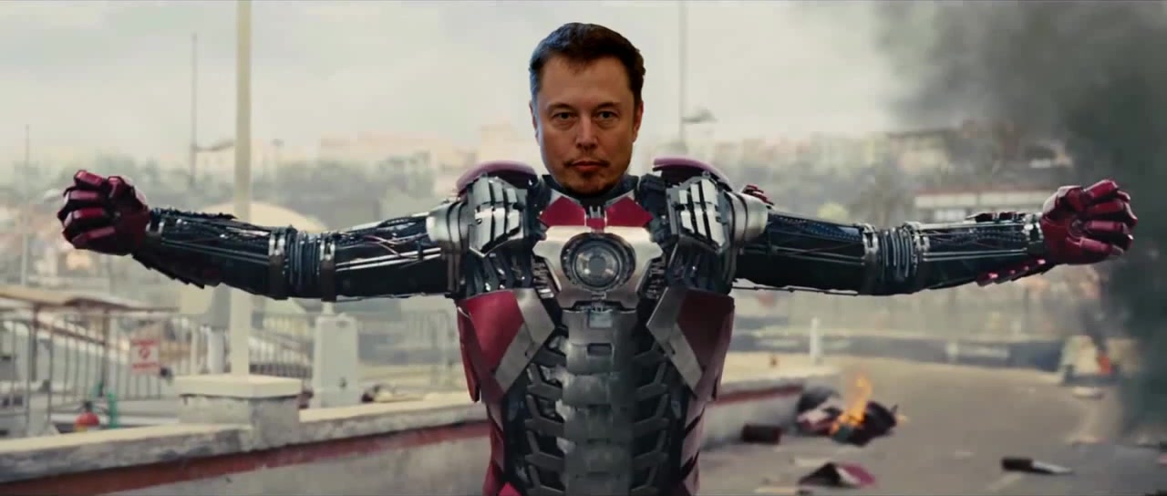 Elon Stark aka Tony Musk v 2.0 - Coub