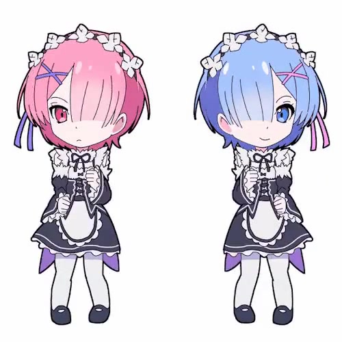 Rem and Ram - Coub