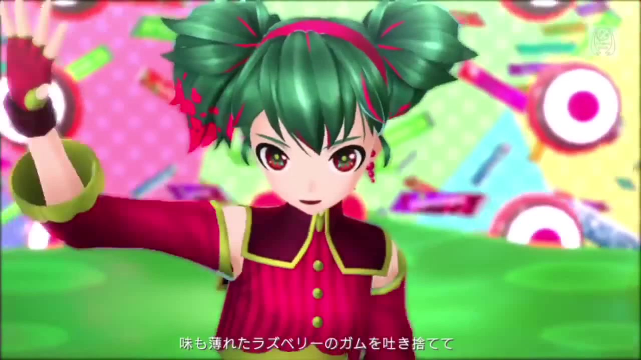 Hatsune Miku~Raspberry * Monster~Project DIVA X - Coub