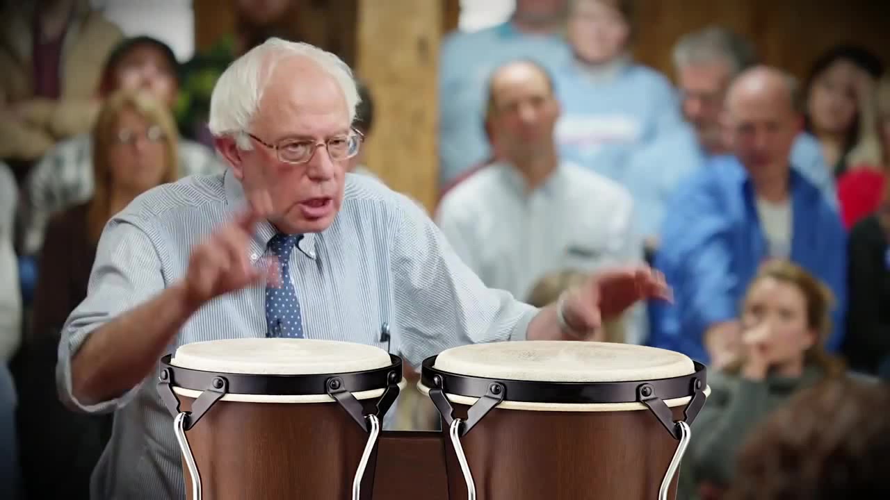 Bongo Bernie refuses to go - Coub