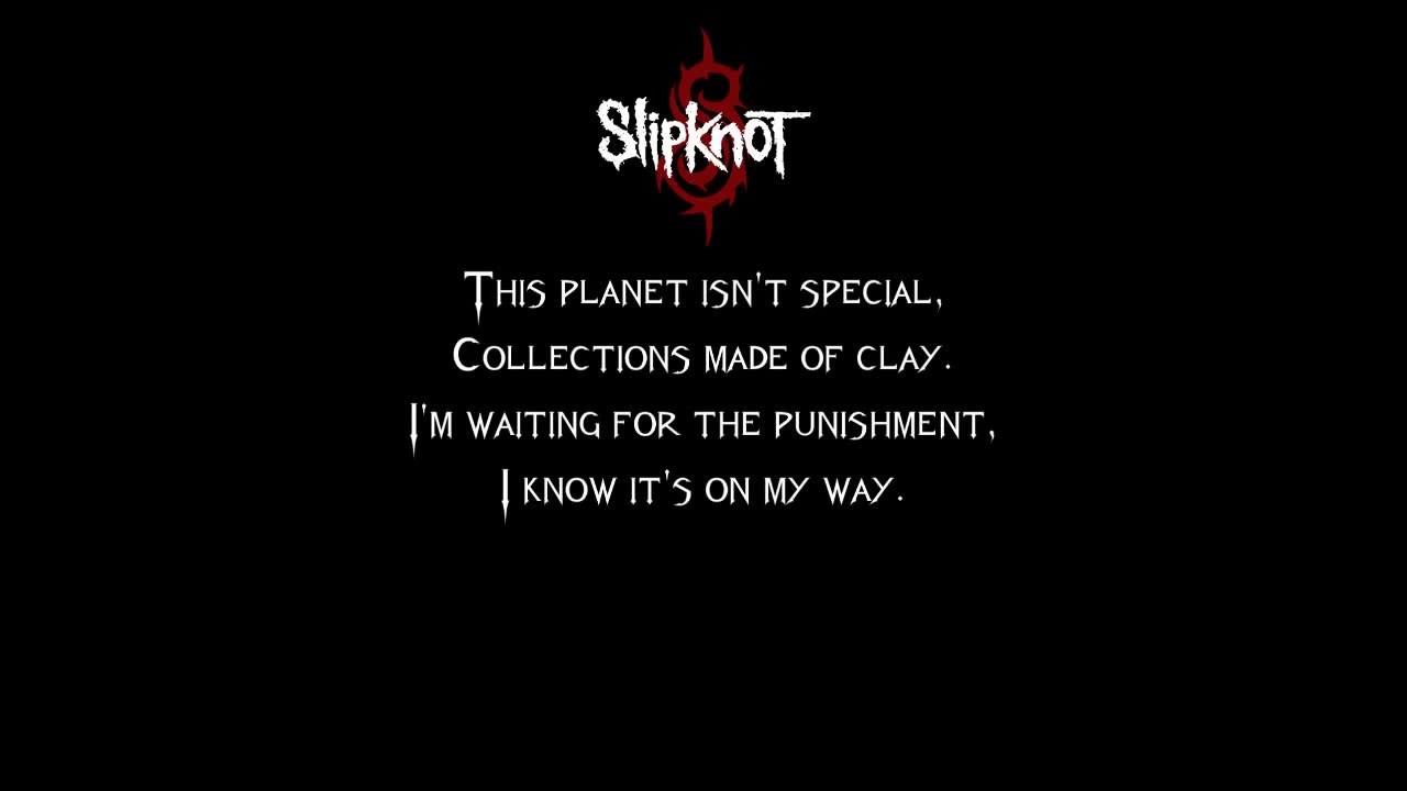 Slipknot - Custer [Lyrics Video] - Coub
