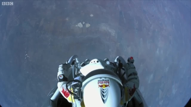 Jumping From Space! - Red Bull Space Dive - BBC - Coub