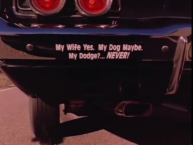 My Wife Yes, My Dog Maybe, My Dodge? Never! - Coub